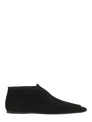 TOTEME Loafer Boots - Black