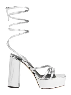 GIUSEPPE ZANOTTI Giuseppe Zanotti Flavienne Platform Sandals Silver
