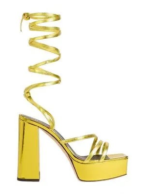 GIUSEPPE ZANOTTI Flavienne Platform Sandals - Yellow