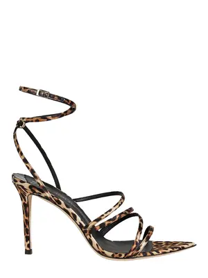 GIUSEPPE ZANOTTI Intriigo Claire Leopard-print Sandals - Animal Print