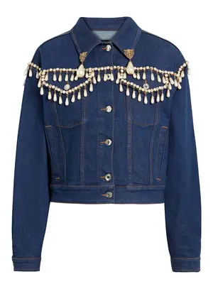 DOLCE & GABBANA Dolce&Gabbana Embellished Denim Jacket