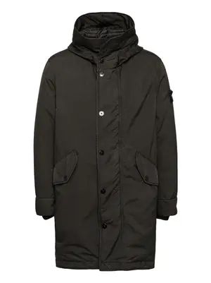 STONE ISLAND Stone Island Buttoned-Up Down Jacket