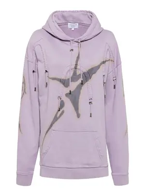 Collina Strada Arc Graphic Hoodie - Purple