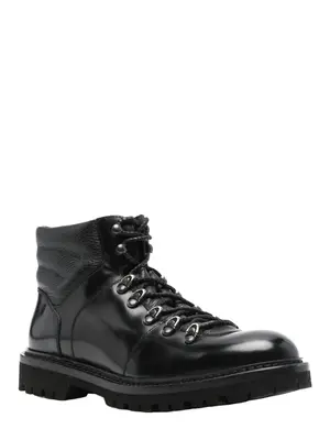 BARRETT Leather Ankle Boots - Black