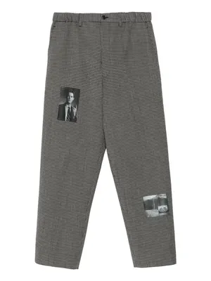 UNDERCOVERISM Patchwork Trousers - Black