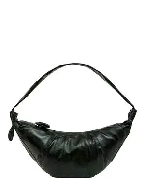 LEMAIRE Large Croissant Shoulder Bag - Black