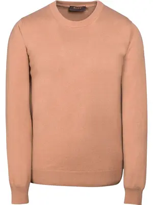 MOORER Orvieto-ws5 Sweater - Brown