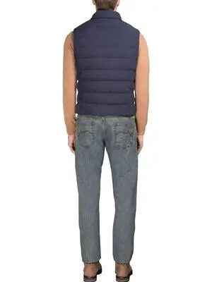 MOORER Moorer Oliver Gilet Blue