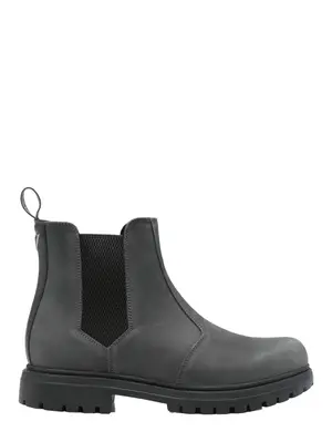 Guess Leather Ankle Boots - Grey