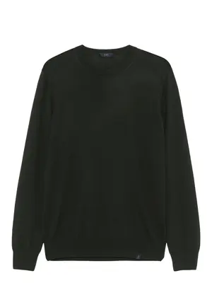 FAY Virgin Wool Sweater - Green