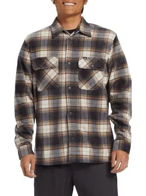 Quiksilver Surf Days Print Fleece Overshirt Portabella Print