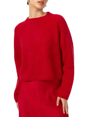 Cami Nyc CAMI NYC Niall Cashmere Sweater Cardinal