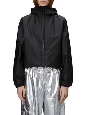 Rains Rains Lohja Water Resistant Insulated Rain Jacket Black