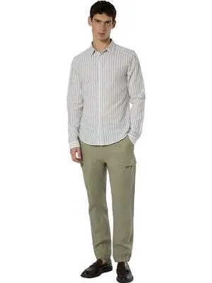 Onia Linen Cargo Jogger - Light Olive