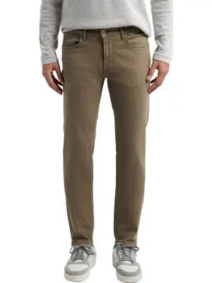 BRAX Chuck Modern Fit Five-pocket Pants - Olive