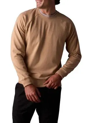 THE NORMAL BRAND Puremeso Everyday Crewneck Sweatshirt - Toffee