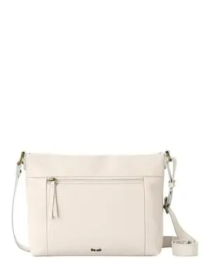 THE SAK Melrose Leather Crossbody Bag Stone
