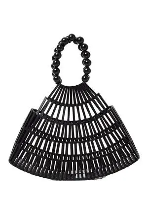L*SPACE LSPACE Starlight Wood Handbag