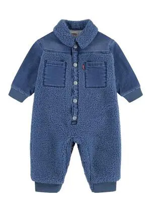 LEVI'S Levi's Denim And Fleece Romper