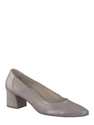 Paul Green Paul Green Yvette Pointed Toe Pump Cachemire Metallic Suede