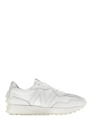 NEW BALANCE 327 Leather Sneakers White/white
