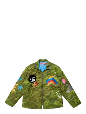 CACTUS PLANT FLEA MARKET Cpfm Lysergic Camo Jacket - Green