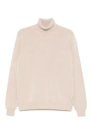 DELL'OGLIO Cashmere Sweater - Neutrals