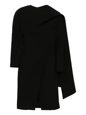 MUGLER Mugler Scarf Wool Blend Coat