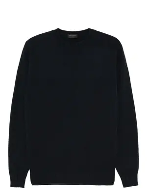 DELL'OGLIO Ribbed-knit Sweater - Blue