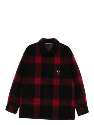 Valentino Garavani Checked Jacket - Black