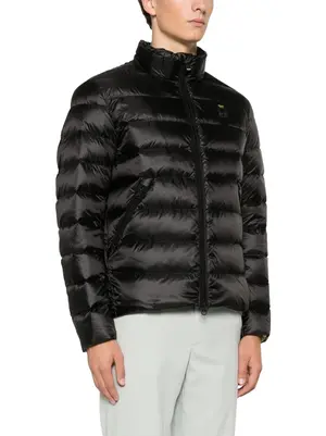 BLAUER. Quilted Puffer Jacket - Black