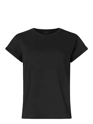ALLSAINTS Anna Round-neck Cotton T-shirt - Black