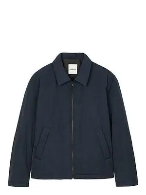 Sandro Regular-fit Shell Jacket - Navy Blue