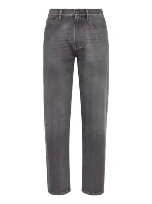 ZEGNA Zegna Roccia Faded Straight Jeans