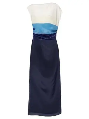 SIR. SIR Mariner Printed Silk Maxi Dress