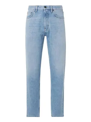 Zegna Roccia Straight Leg Jeans - Blue