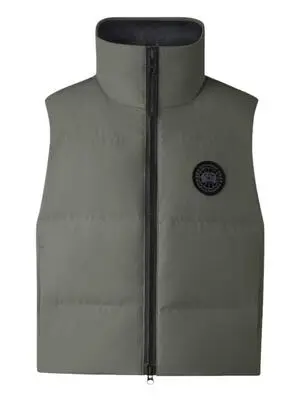 Canada Goose Grandview Cropped Vest Black Label Sage