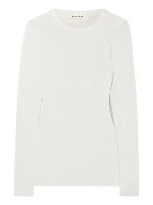 SLVRLAKE Cotton-jersey T-shirt - Neutrals