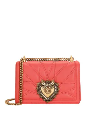 Dolce & Gabbana Devotion Shoulder Bag - Orange