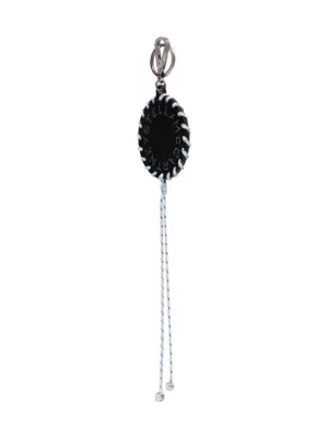 Stella McCartney Logo Keyring - Black