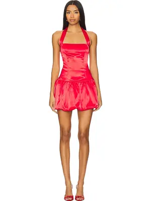 MORE TO COME Daphne Mini Dress - Red