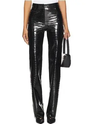 CULTNAKED Killa Trousers High-shine Faux Leather - Black