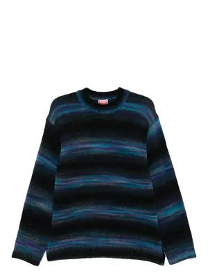 Kenzo Striped Jumper - Blue