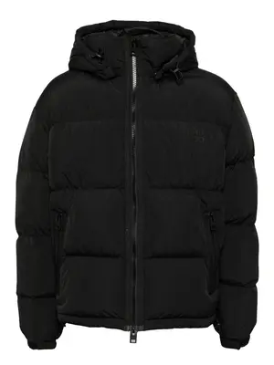 Hugo Boss Water-repellent Down Jacket - Black