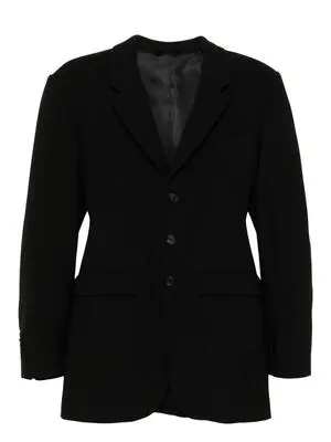 Wardrobe.NYC Longline Blazer - Black