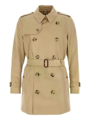 Burberry The Kensington Short Trench Coat - Neutrals