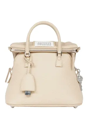 MAISON MARGIELA 5ac Classique Mini Tote Bag - Neutrals