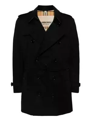 Burberry Wimbledon Belted Trench Coat - Black