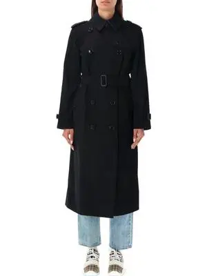 Burberry The Waterloo Trench Coat - Black