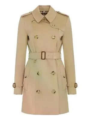 Burberry Double-breasted Trench Coat - Neutrals